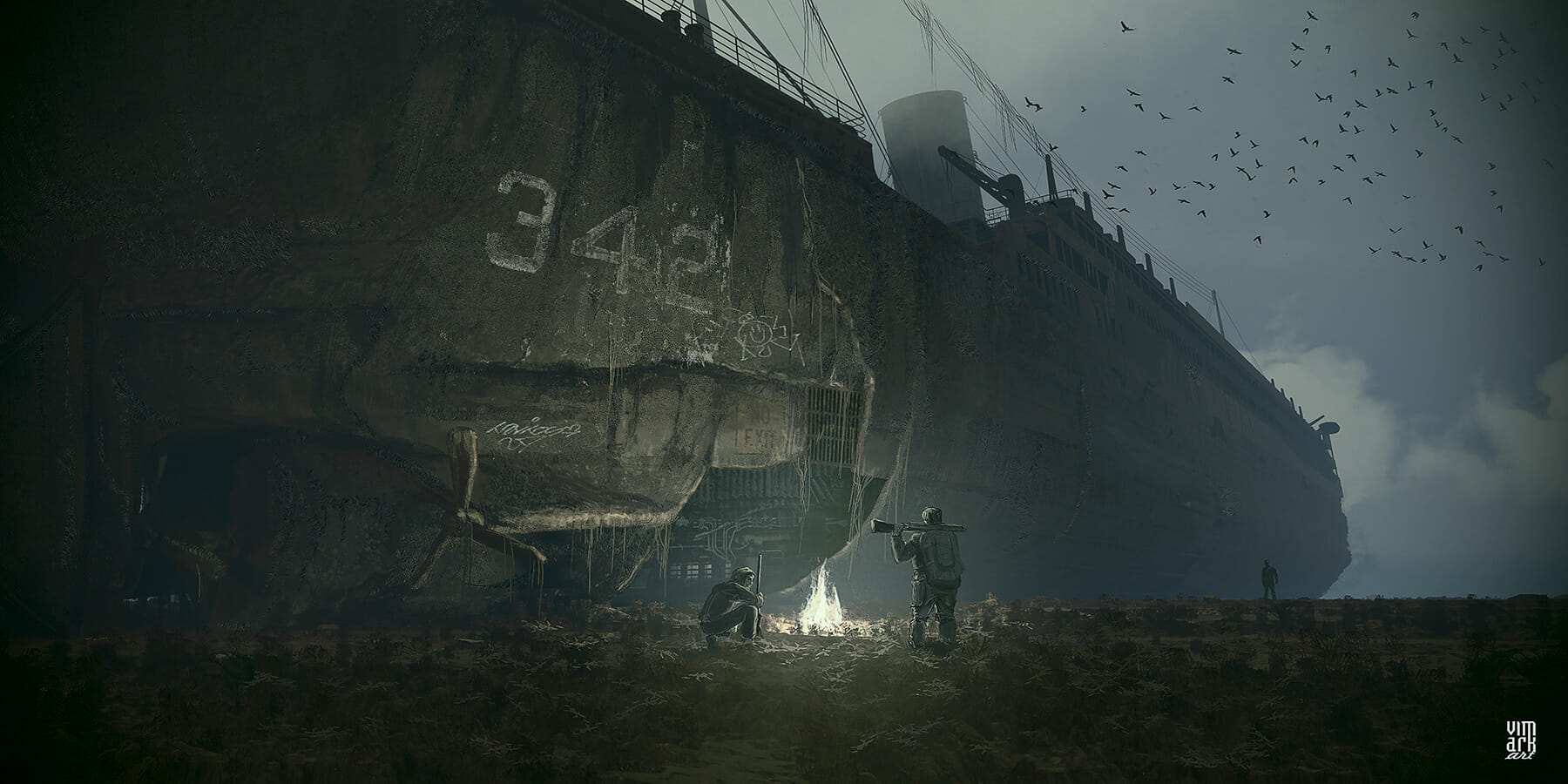Post-Apocalyptic Art: 17 Images to Send Your Imagination into Overdrive